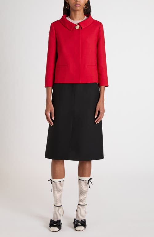 VALENTINO Crepe Couture Jacket